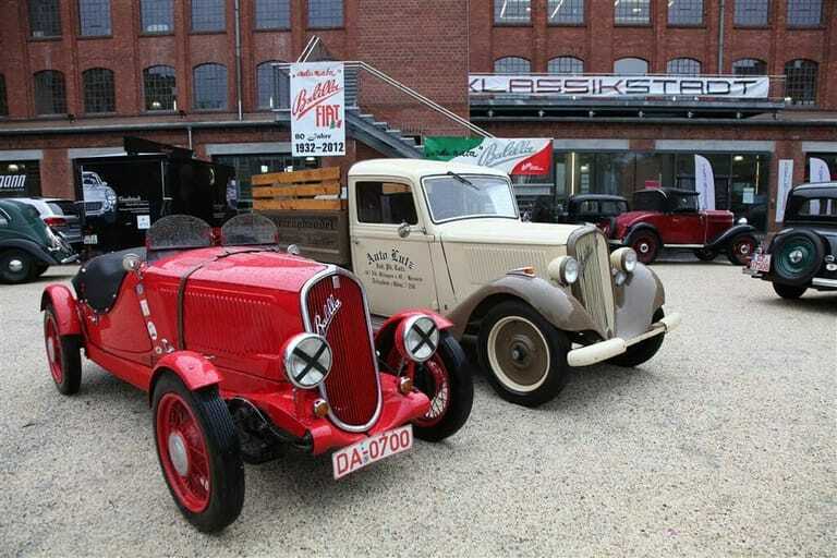 Freunde italienischer Oldtimer feiern in Frankfurter Klassikstadt - dhz.net