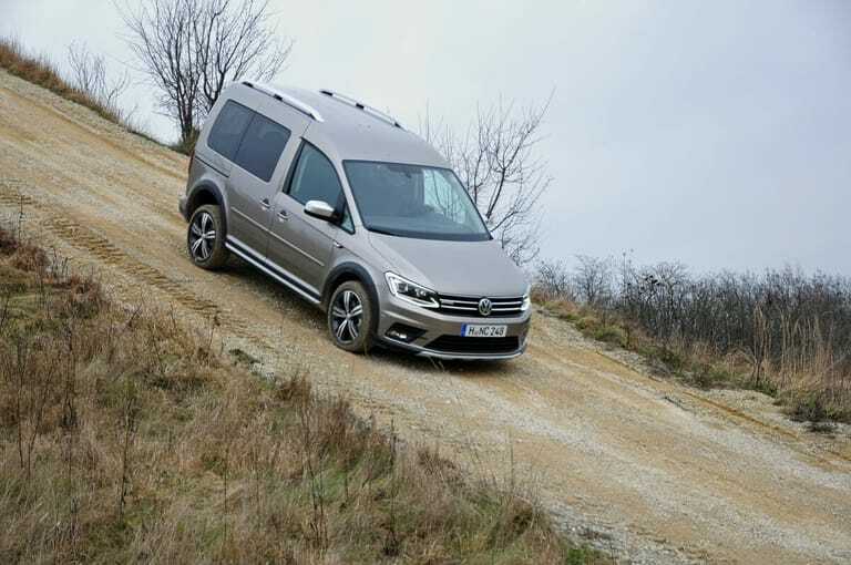 Echter Kletterer: VW Caddy Alltrack 4Motion im Praxistest - dhz.net