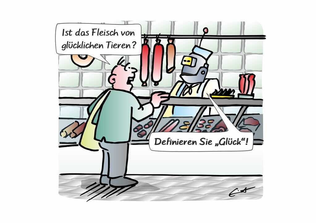 10 Karikaturen und Cartoons zu Handwerk und KI - dhz.net